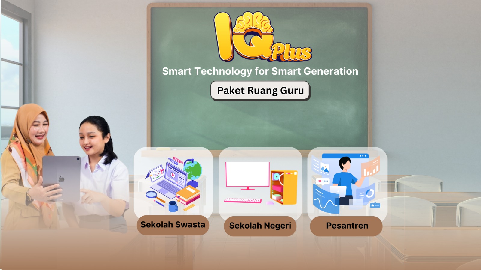 Optimalkan Pengajaran di Era Digital dengan IQ Plus Ruang Guru dari PLN Icon Plus | News+ on RCTI+