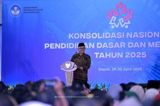 Gelar Konsolnas Dikdasmen, Abdul Mu’ti: Redistribusi Guru ASN Melibatkan Satuan Pendidikan ...