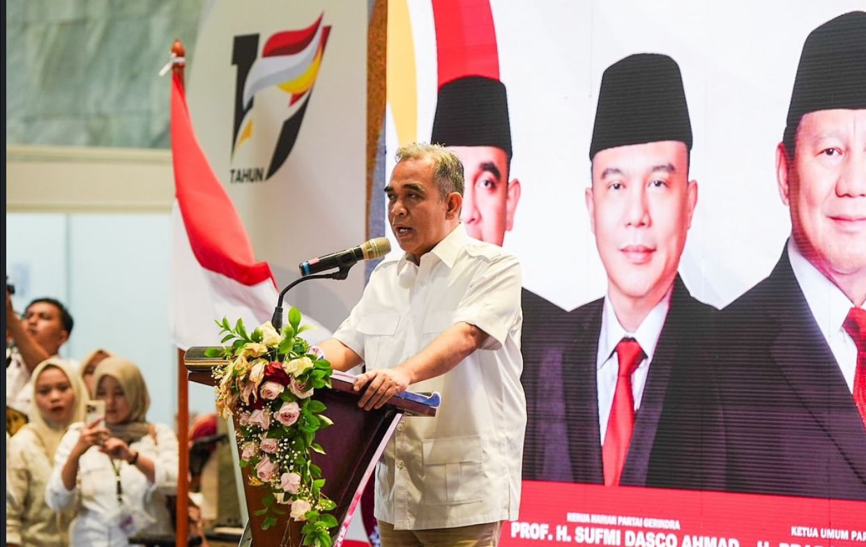 HUT Gerindra 17 Tahun, Muzani: Kader Jangan Mengkhianati Rakyat | Mnctrijaya.com