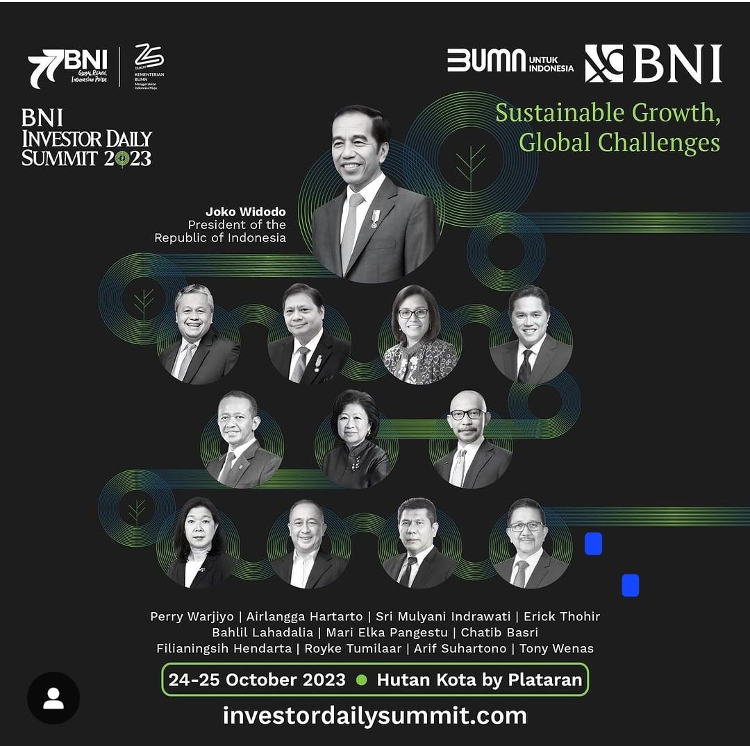 BNI Investor Daily Summit 2023 Gaungkan Optimisme Pertumbuhan Ekonomi ...