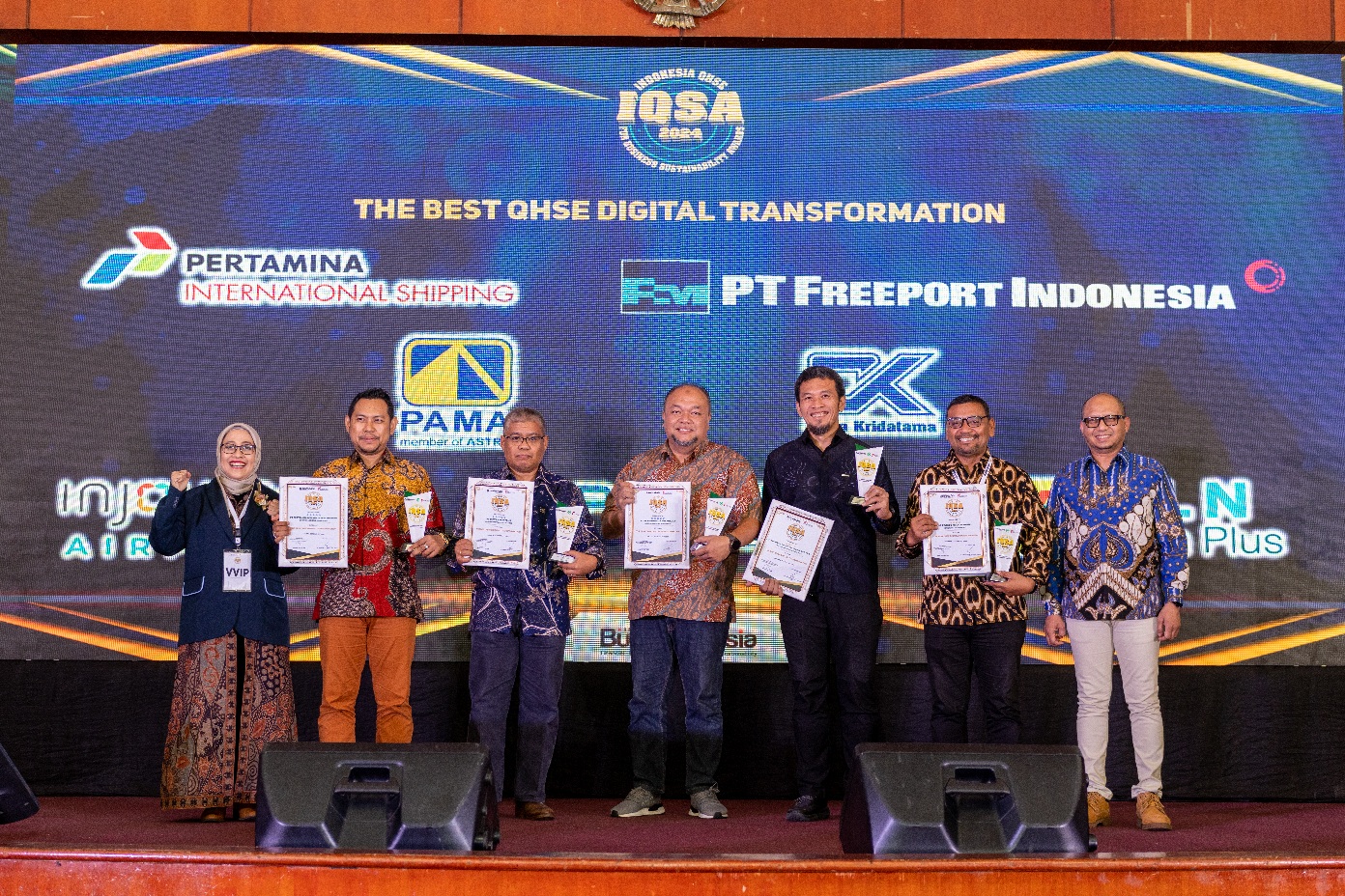Freeport Indonesia Borong 5 Penghargaan IQSA Award 2024 | Mnctrijaya.com