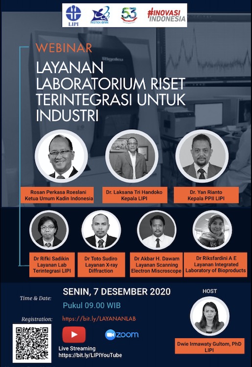 LIPI Siapkan Layanan Laboratorium Riset Terintegrasi untuk Industri ...