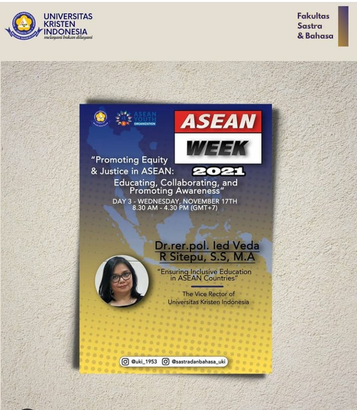 ASEAN WEEK 2021: Pentingnya Memiliki Kesadaran akan Keadilan Sosial di ...