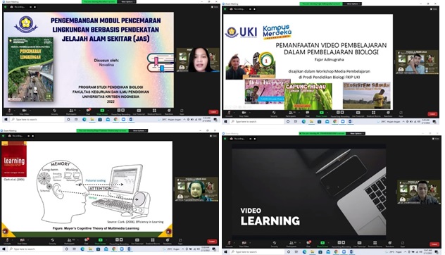 Prodi Pendidikan Biologi FKIP UKI Gelar Workshop dan Lomba Media Pembelajaran Sebagai Solusi ...