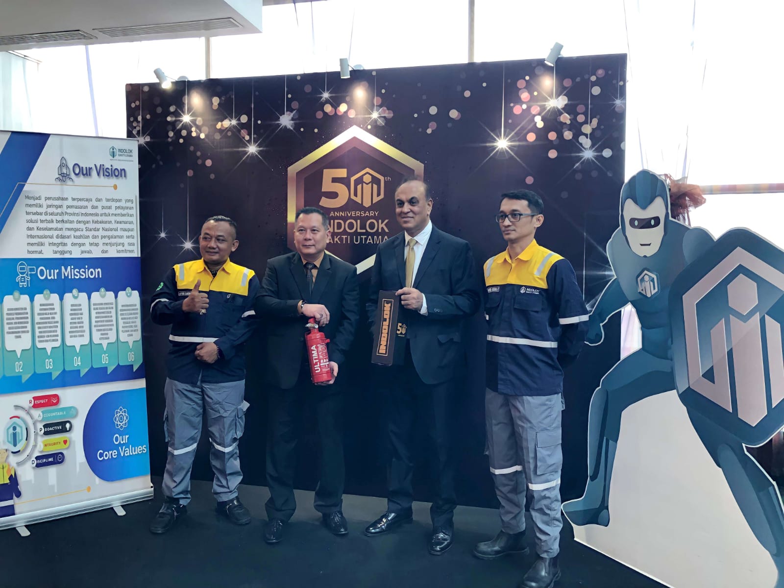 Rayakan Hari Jadi ke-50, Indolok Bakti Utama Rebranding dengan ...