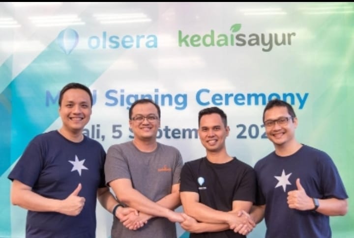 Sinergi Olsera - KedaiSayur, Ribuan Petani dan Pedagang Sayur Buah Siap ...