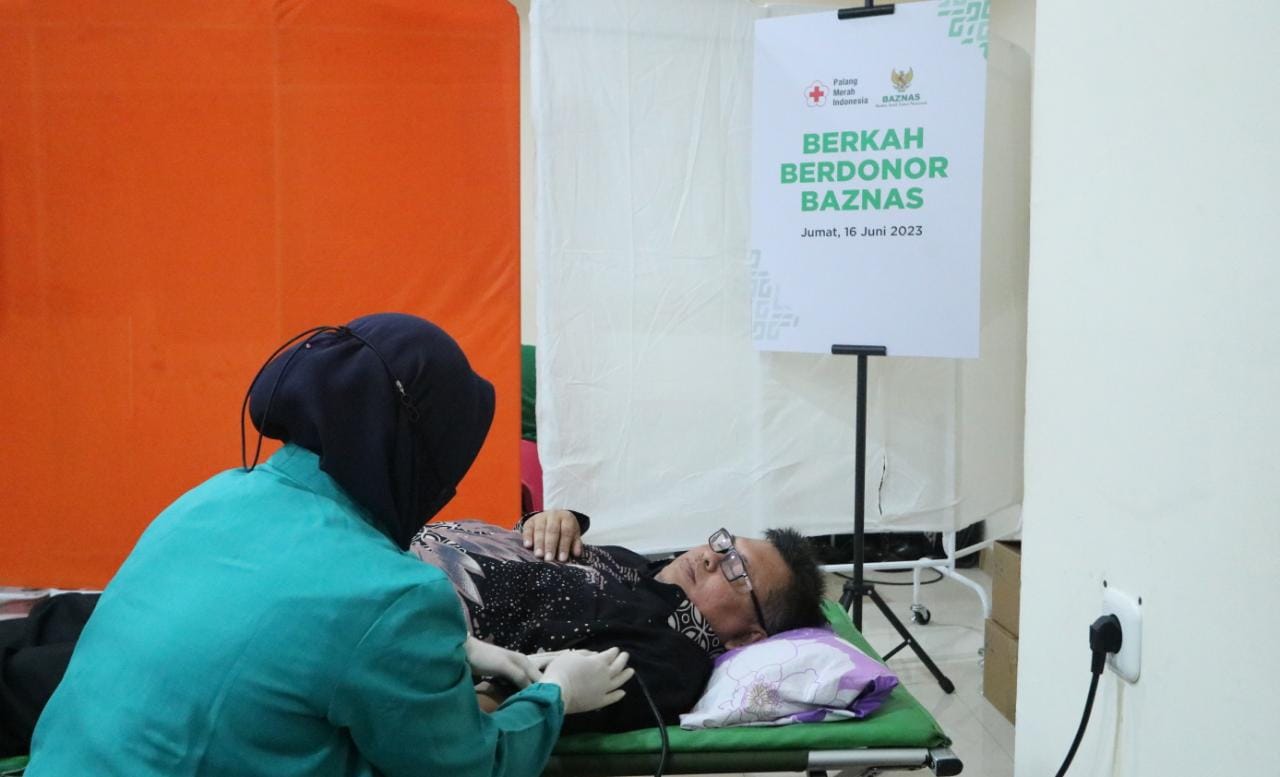 Bantu Masyarakat yang Membutuhkan, BAZNAS RI Gelar Kegiatan Donor Darah ...