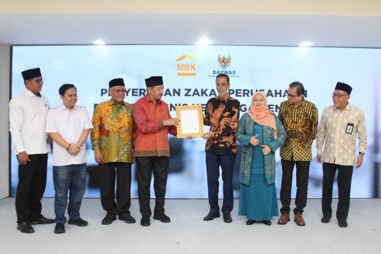 Tingkatkan Kesejahteraan Mustahik, PT MBK Ventura Serahkan Zakat Perusahaan Melalui BAZNAS ...