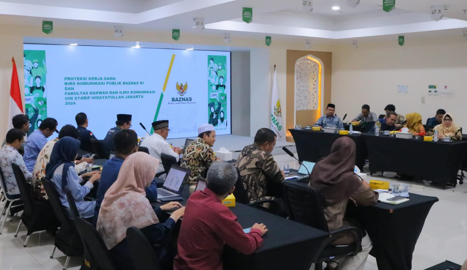 BAZNAS RI dan FDIKOM UIN Jakarta Perkuat Sinergi Dakwah Zakat | Mnctrijaya.com