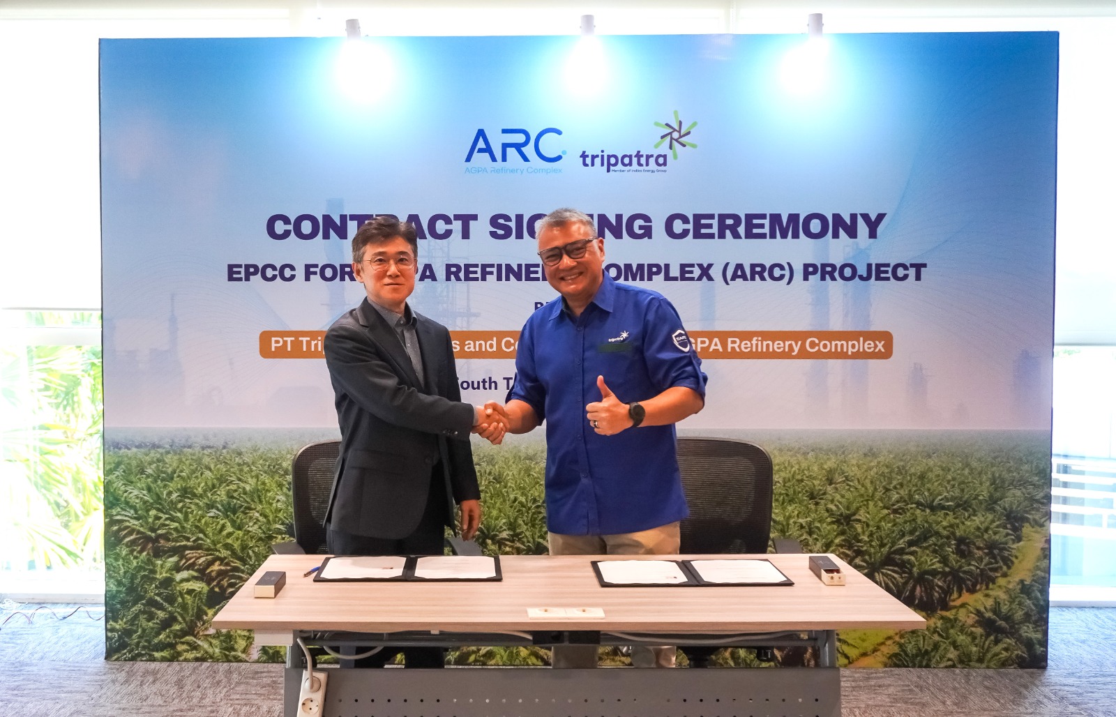 TRIPATRA Tandatangani Kontrak dengan AGPA Refinery Complex untuk Proyek ...