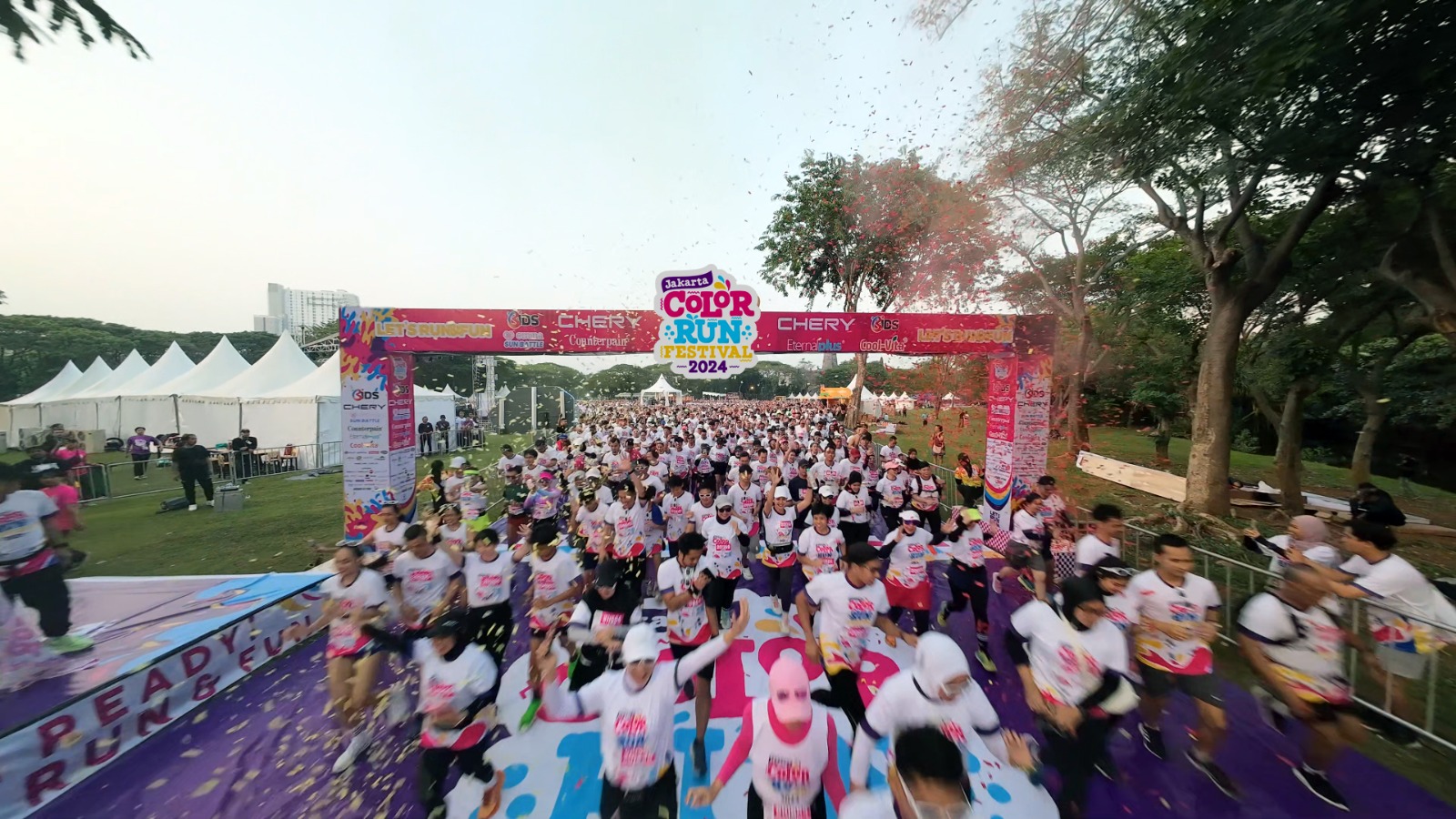Jakarta Color Run Festival 2024: Semarak Warna, Semangat Lari ...