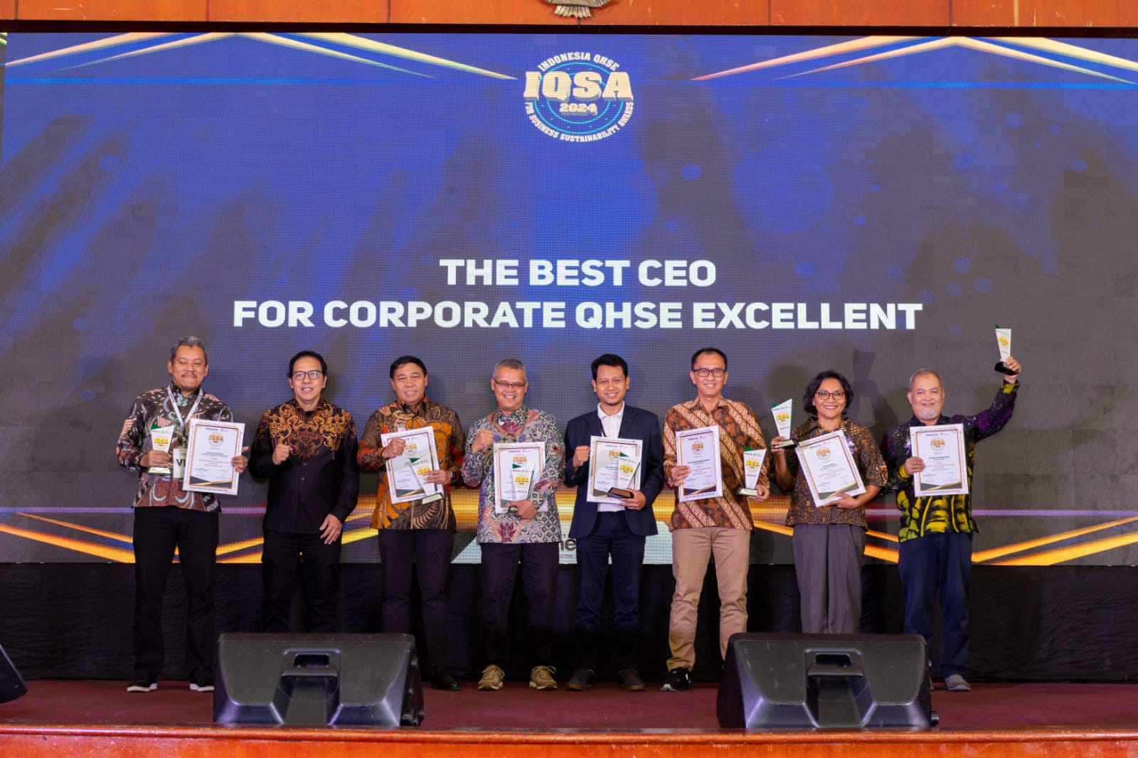 22 Perusahaan Raih Penghargaan QHSE di Ajang IQSA 2024 | Mnctrijaya.com