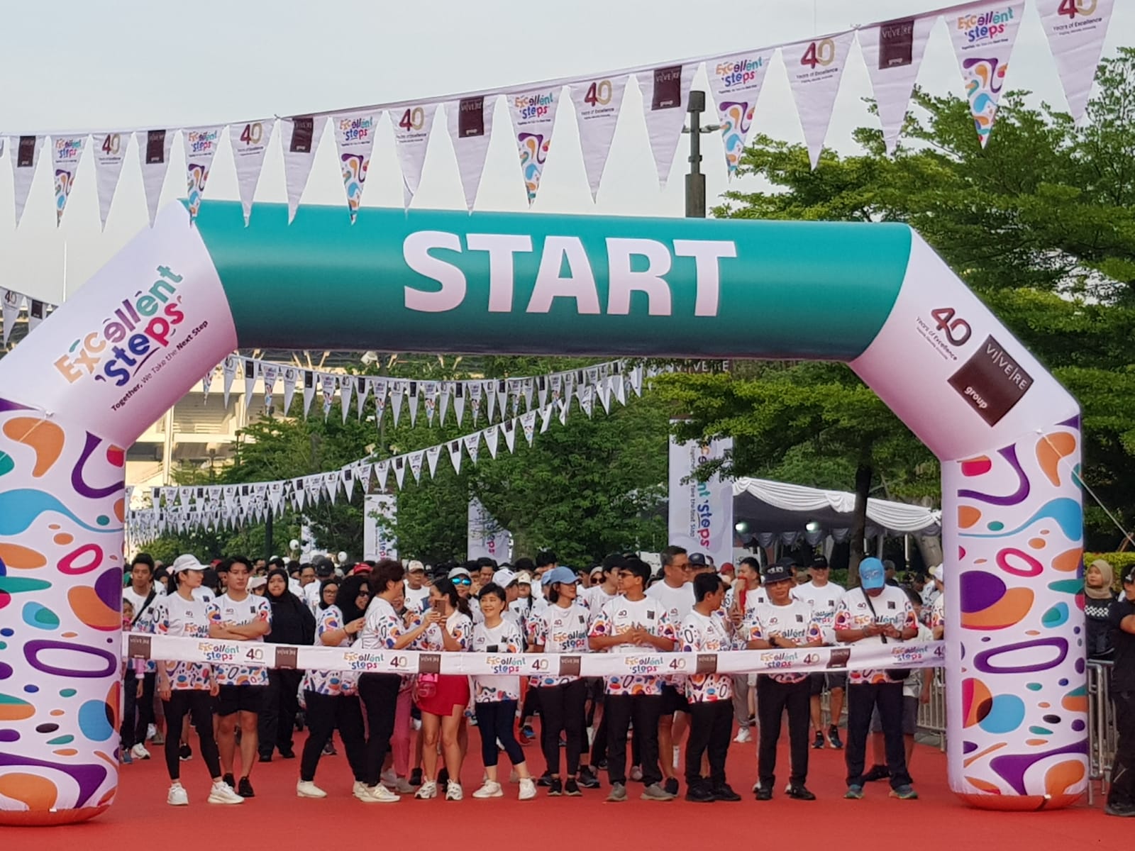 VIVERE Group bersama mitra kerja gelar Fun Walk di Senayan | Mnctrijaya.com