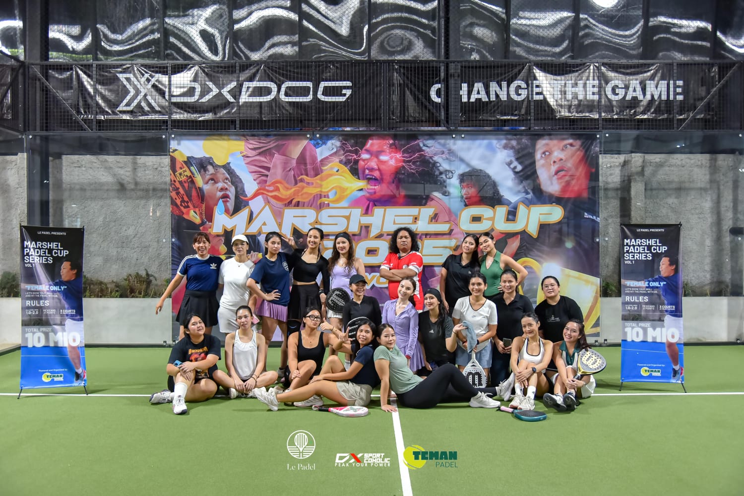 Marshel Padel Cup Series Vol 1 Sukses Bikin Semua Cewek Hits Jakarta ...