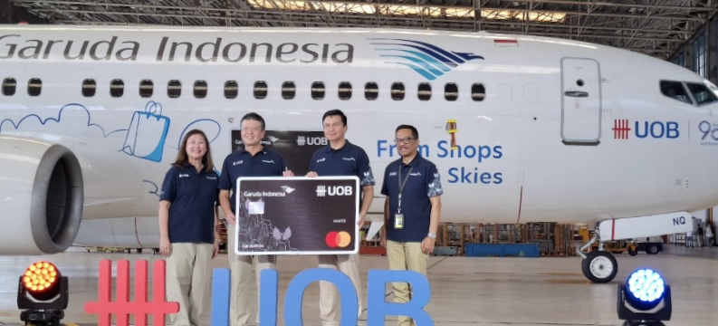 UOB Indonesia & Garuda Indonesia Luncurkan Livery Eksklusif, Tampilkan ...