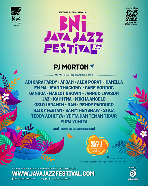 Jakarta BNI International Java Jazz Festival Umumkan Lineup Pertama ...