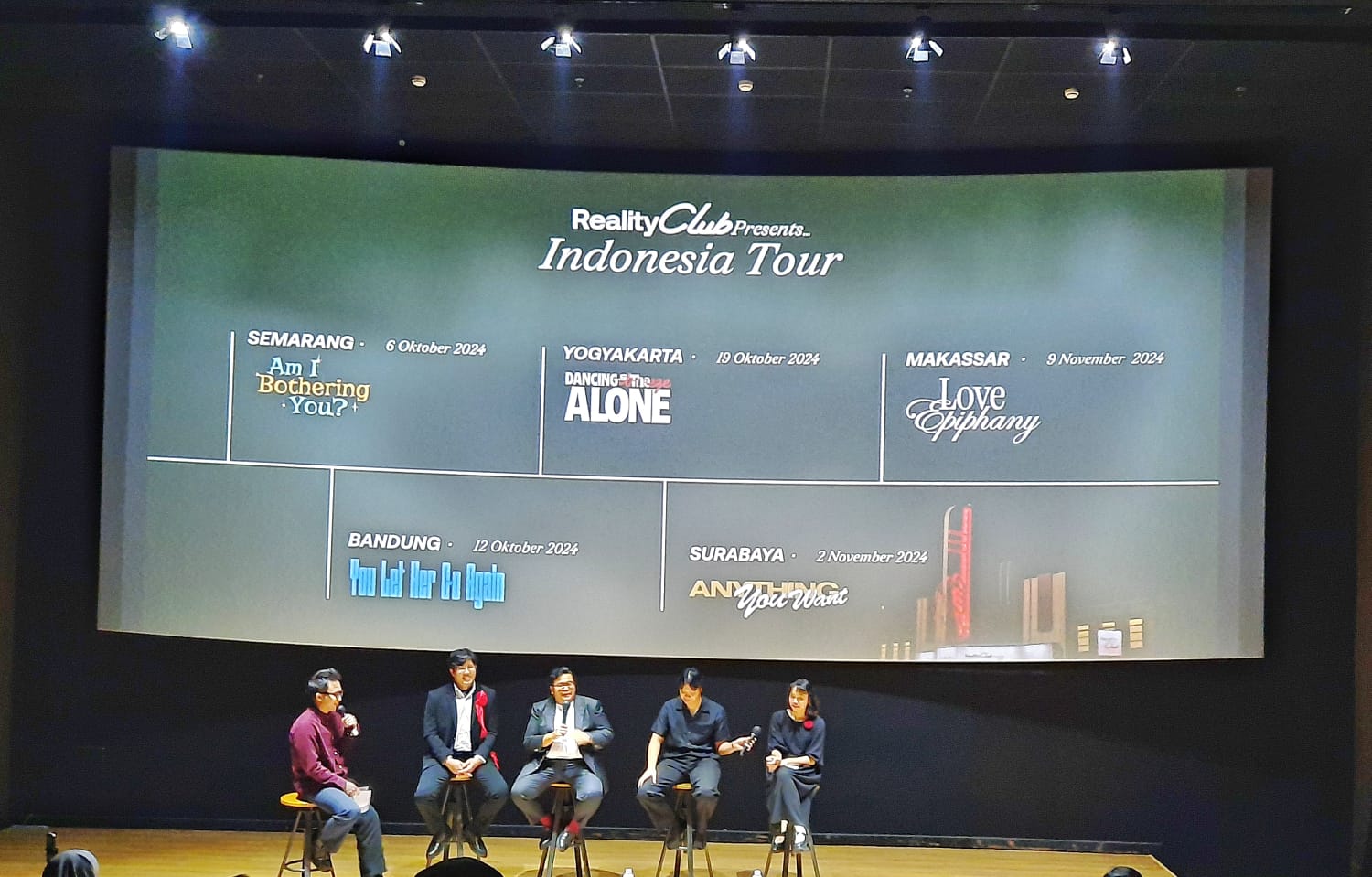 Reality Club Akan Datangi 5 Kota untuk Rangkaian Tur di Indonesia ...