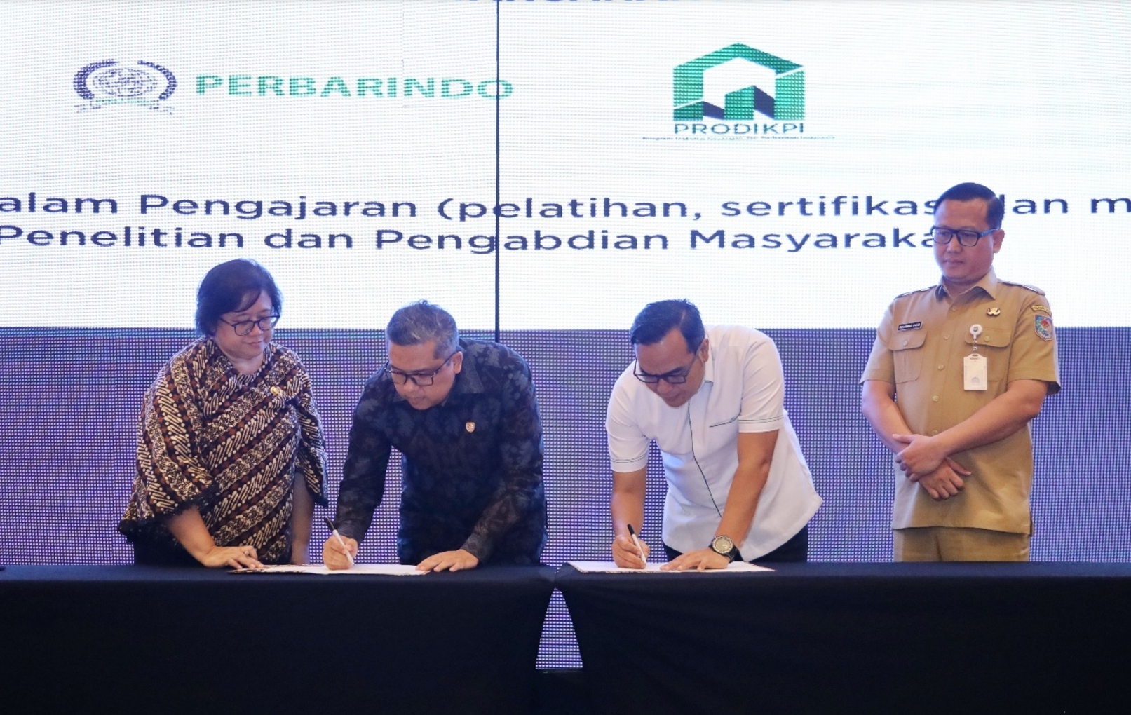 Perbarindo Gandeng Perguruan Tinggi dan Teken PKS dengan PRODIKPI untuk ...