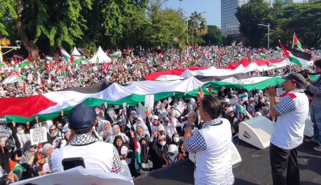 Aksi 100 Hari Genosida Gaza di Kedubes AS, Terbesar Sejak Perang Dunia ...