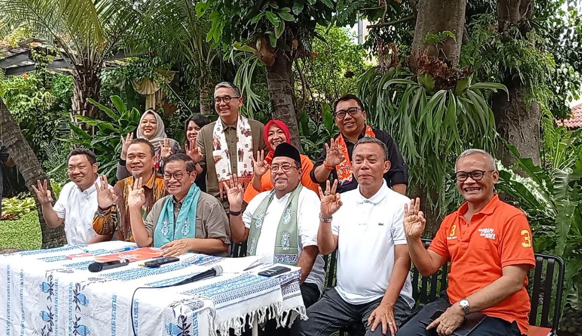 Pramono-Doel Deklarasi Kemenangan Pilkada Jakarta 1 Putaran ...