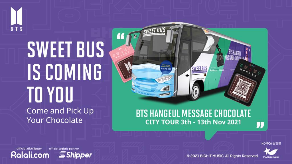 Penuhi Permintaan Penggemar BTS, Ralali.com Hadirkan Sweet Bus Tour ...