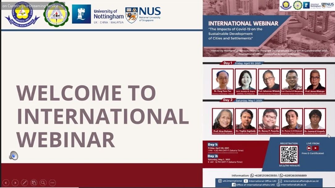 UKI Gelar Webinar Internasional Terkait Dampak Covid 19 pada ...